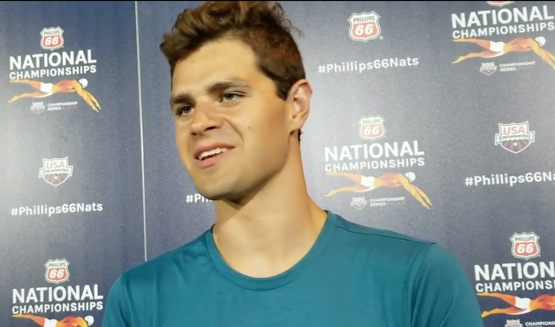 Michael Andrew On Winning Four National Titles (VIDEO INTERVIEW ...