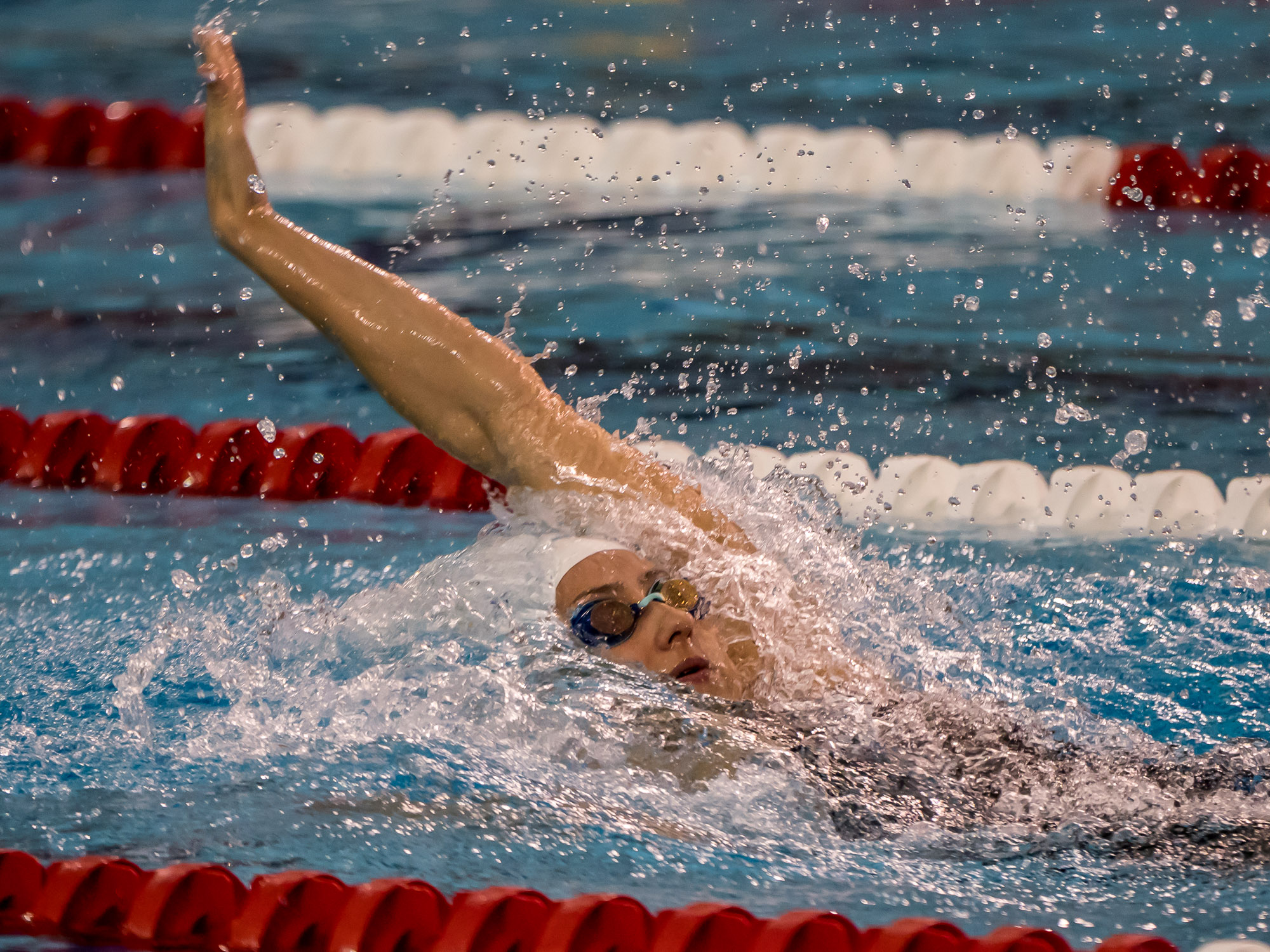 Ali DeLoof Wins 100 Back Over Asia Seidt At TYR Pro Series Columbus ...