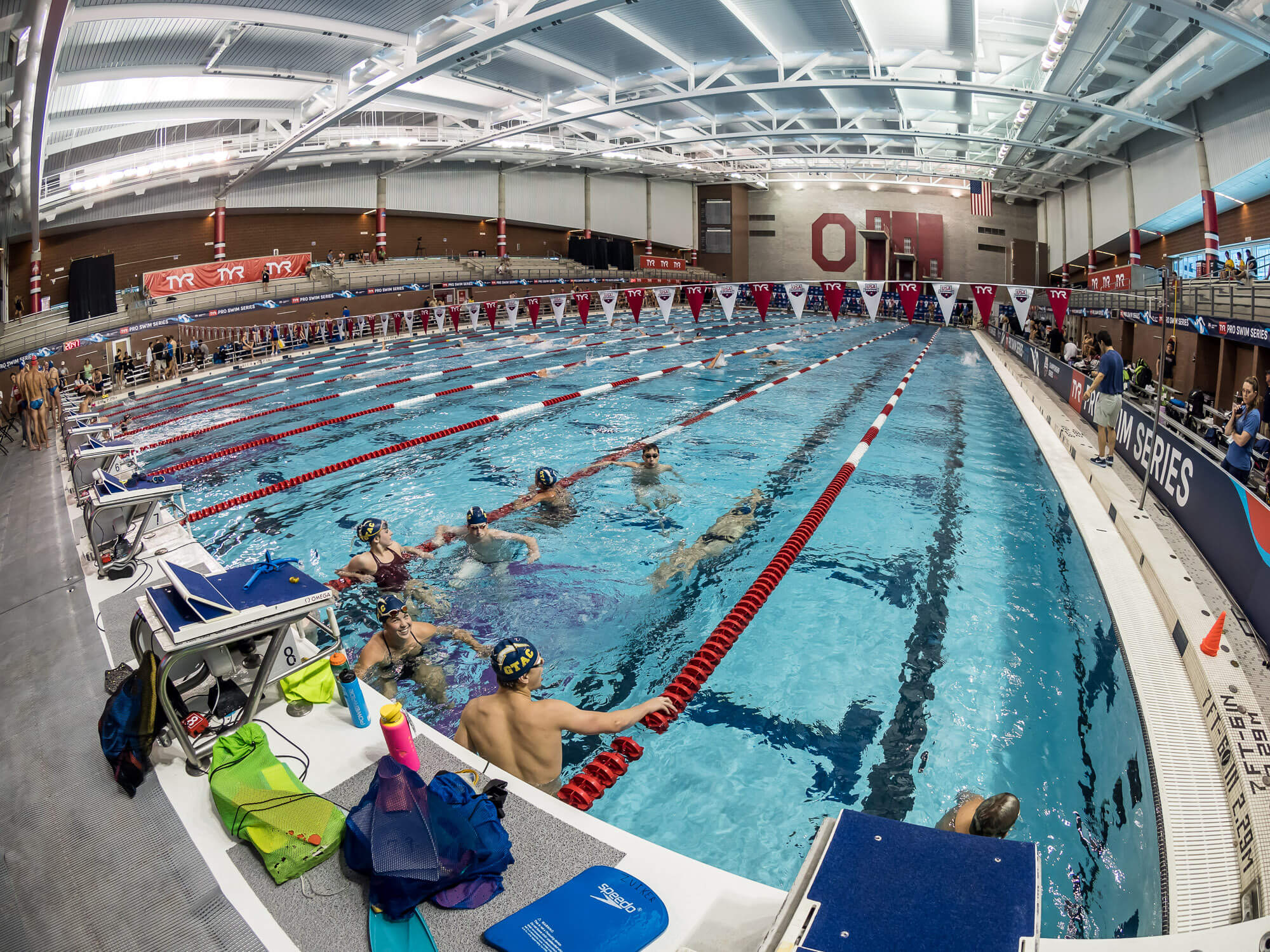 Margo Geer, Michael Andrew Post Solid Times Friday Morning at TYR Pro ...