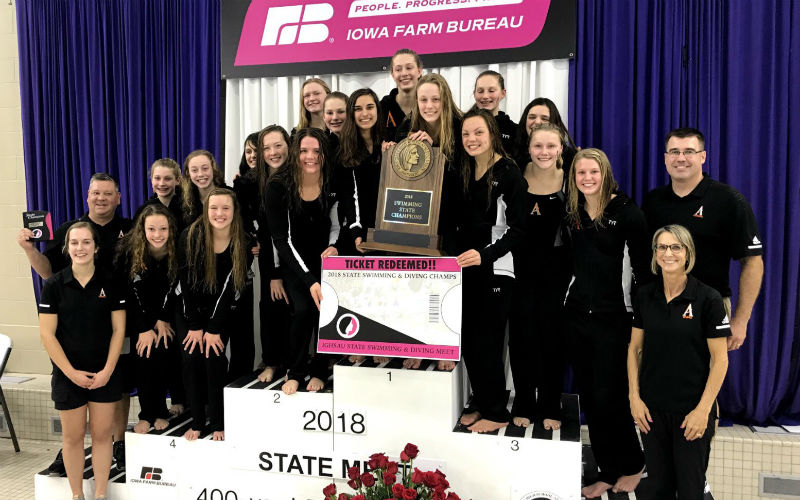 Berit Quass Breaks Pair of Records, Ames Repeats at Iowa Girls State ...