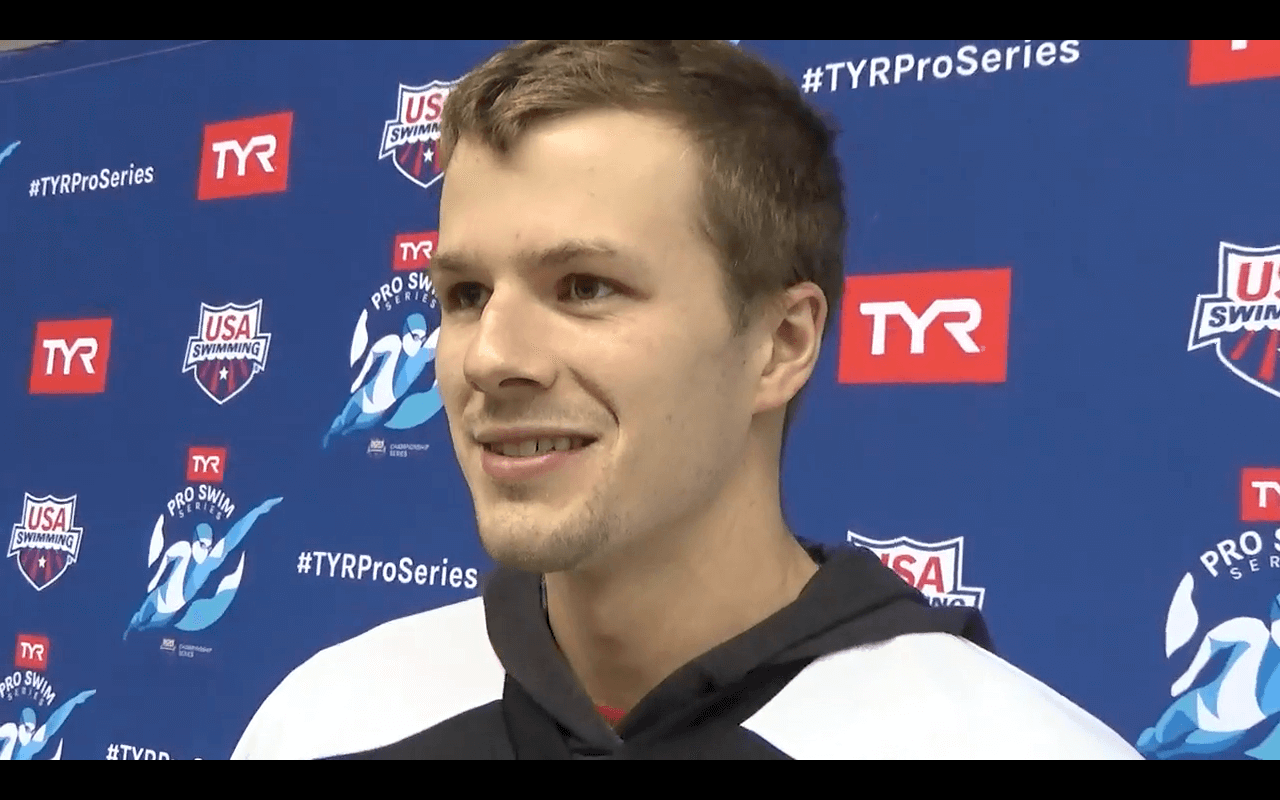 (VIDEO INTERVIEW) Nic Fink Gives Update on USA Breaststroke - Swimming ...