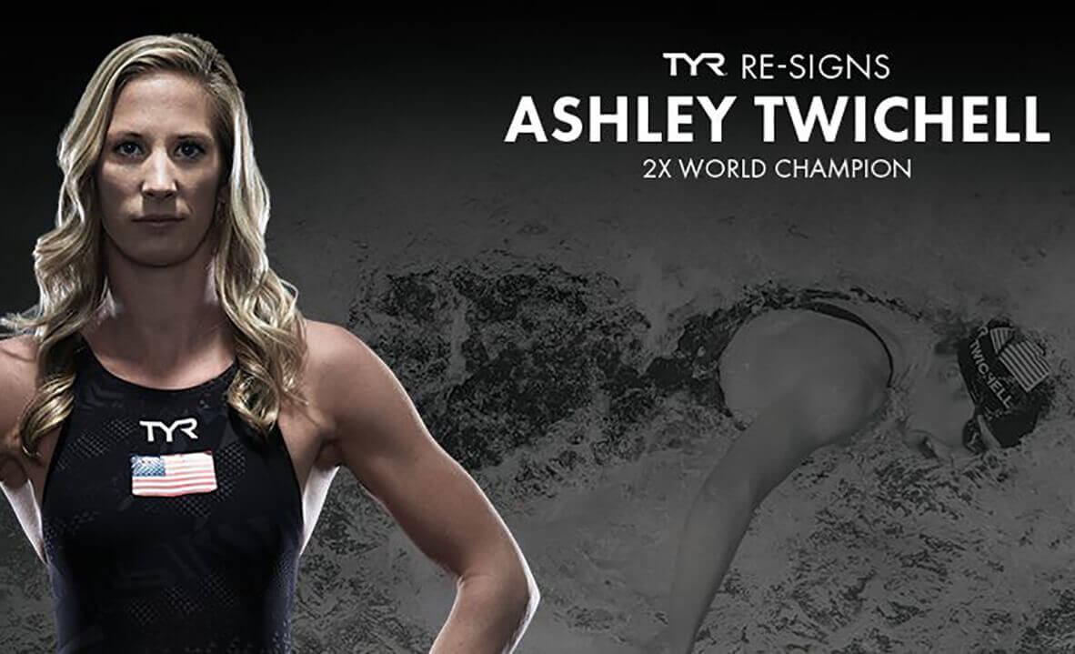 Ashley Twichell, 2X World Champ, Re-signs with TYR Sport - Swimming World