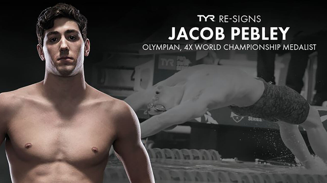 TYR Sport Re-Signs Jacob Pebley, Olympian and 4X World Championship ...
