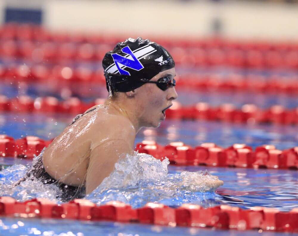 Northwestern Swimming Sweeps Michigan State - Swimming World