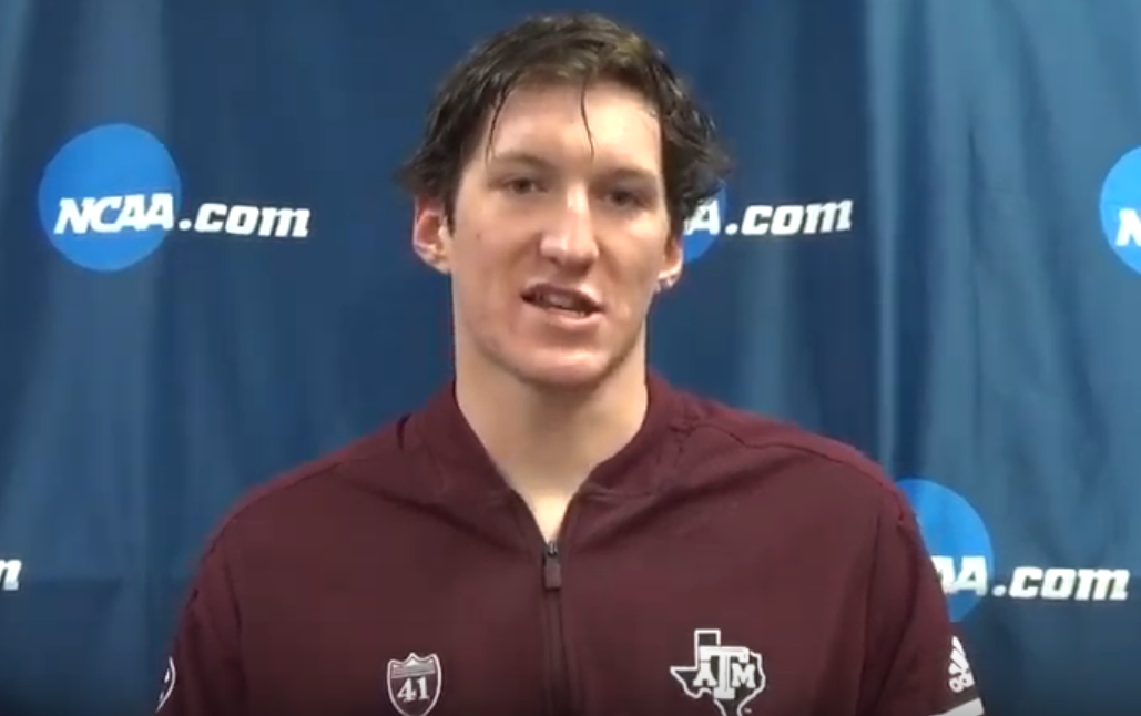 Texas A&M's Mark Theall Describes "Dream Come True" NCAA Performance