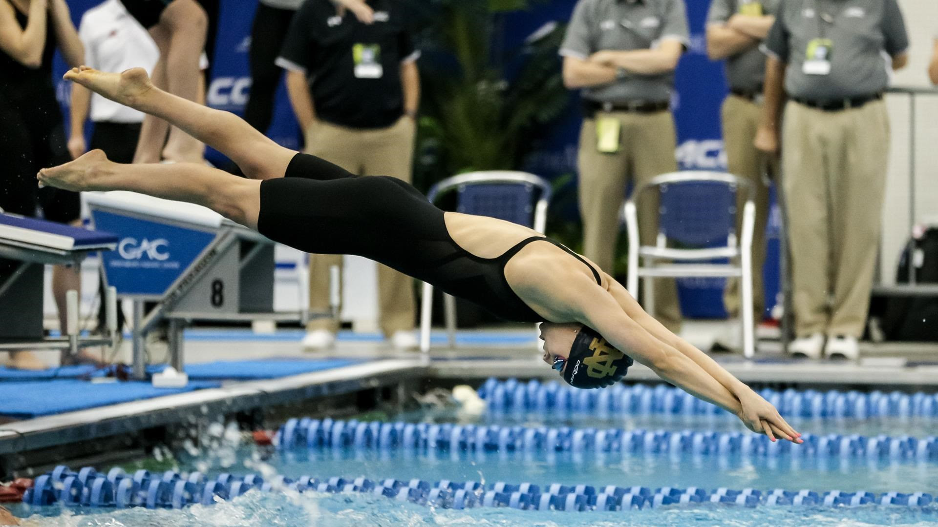 Notre Dame Swimming and Diving Sweeps Florida State; Abbie Dolan Swims ...