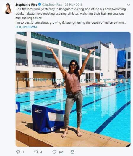 Australian Olympian, Stephanie Rice, To Be Inducted Into the ...