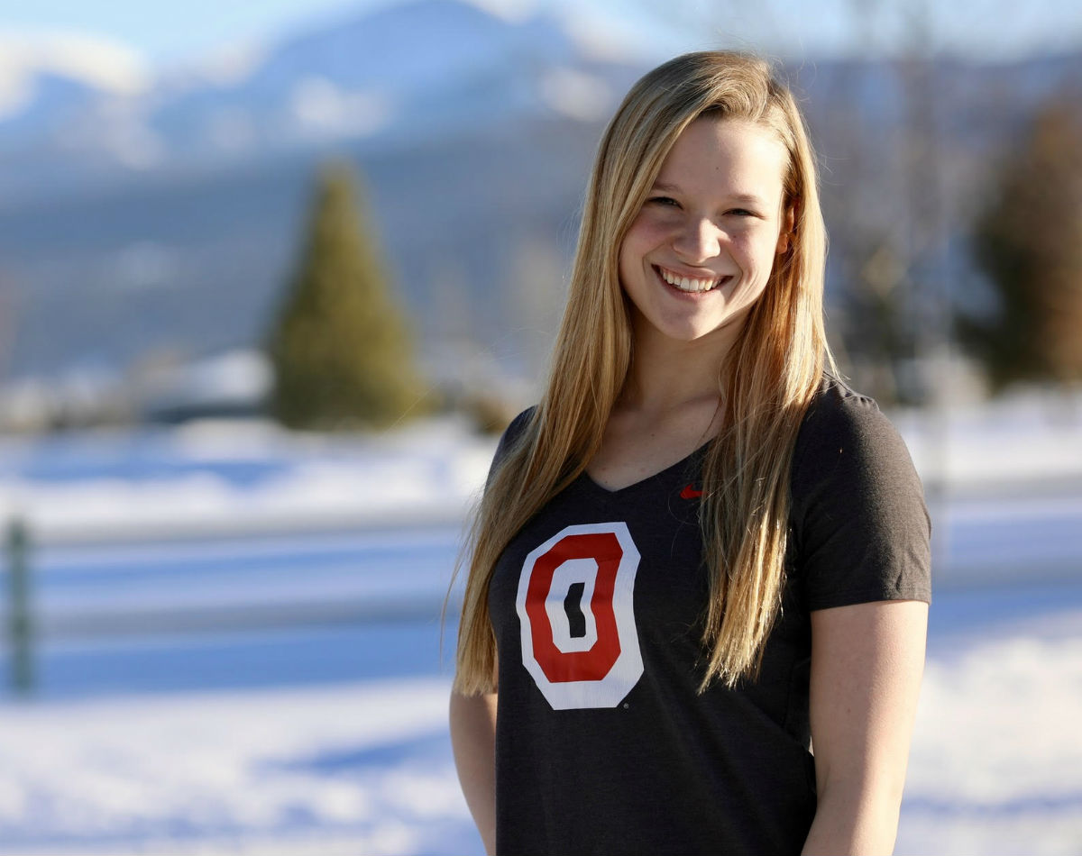 Montana State Record Holder Catherine Russo Verbals to OSU Buckeyes for ...
