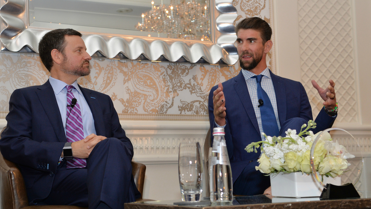 Michael Phelps Awarded the Morton E. Ruderman Award In Recognition Of ...