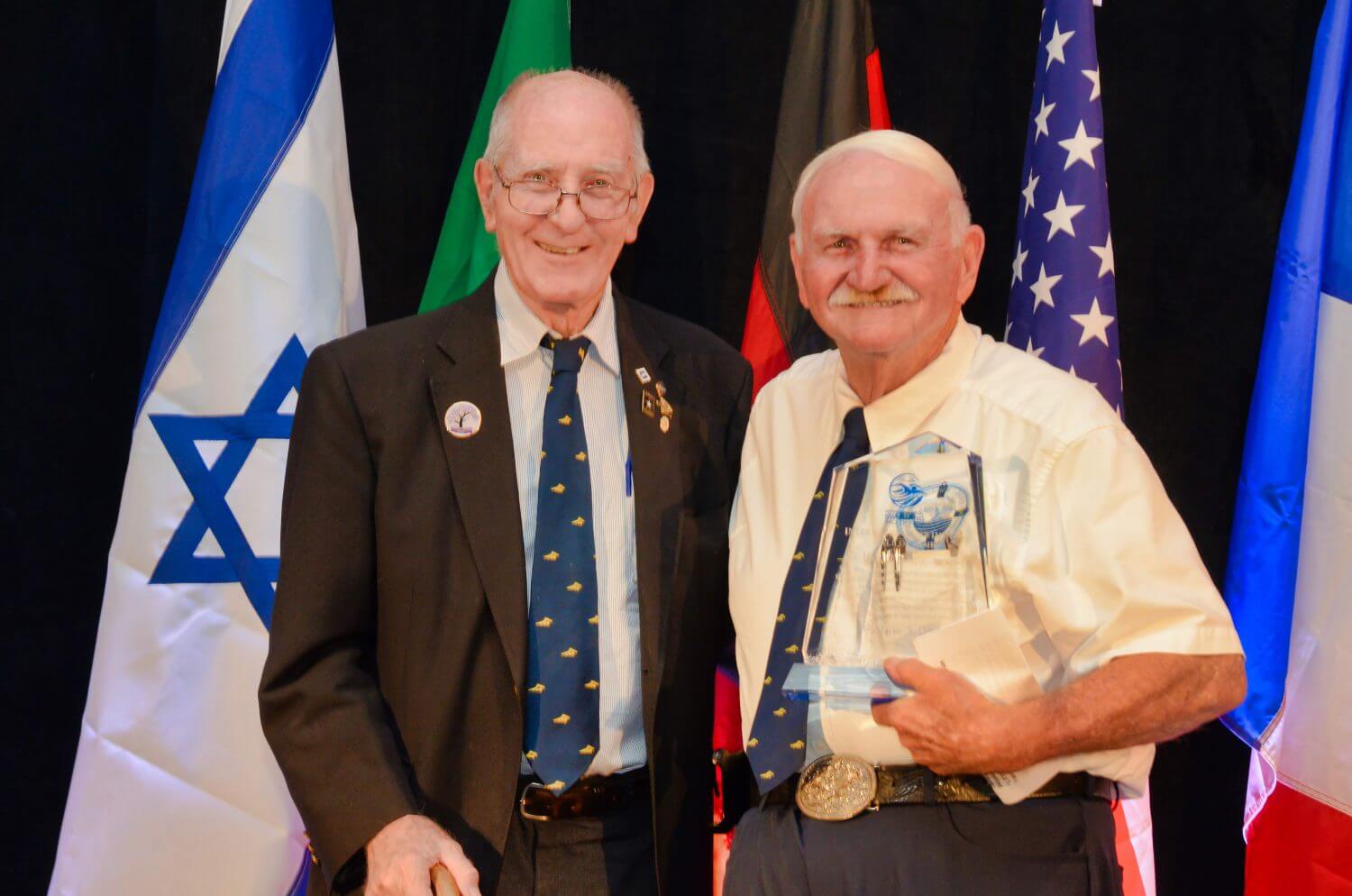 David Duda Receives Judge G. Harold Martin Award (VIDEO) - Swimming World