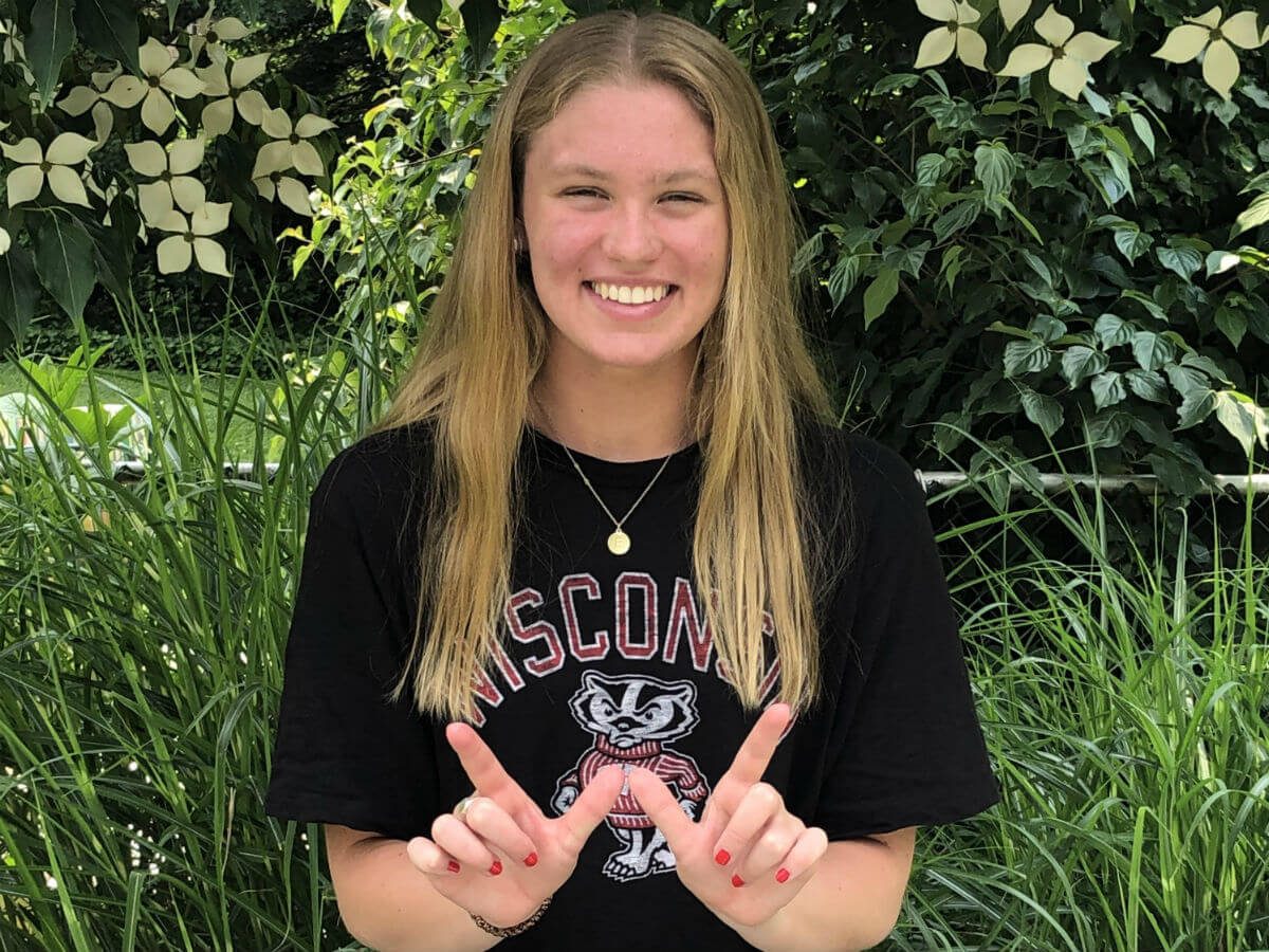 NCSA Finalist Elle Braun of Upper Dublin Aquatic Club Selects Wisconsin ...