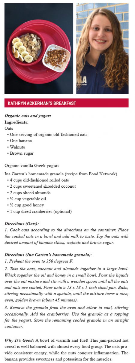 Swimming World Presents "Nutrition: Around the Table with Michigan ...