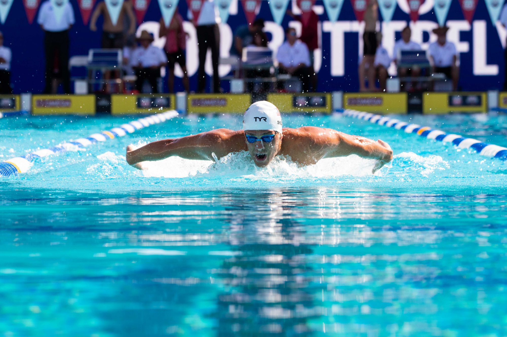 Tom Shields Sets Lifetime Best in 200 Yard Butterfly