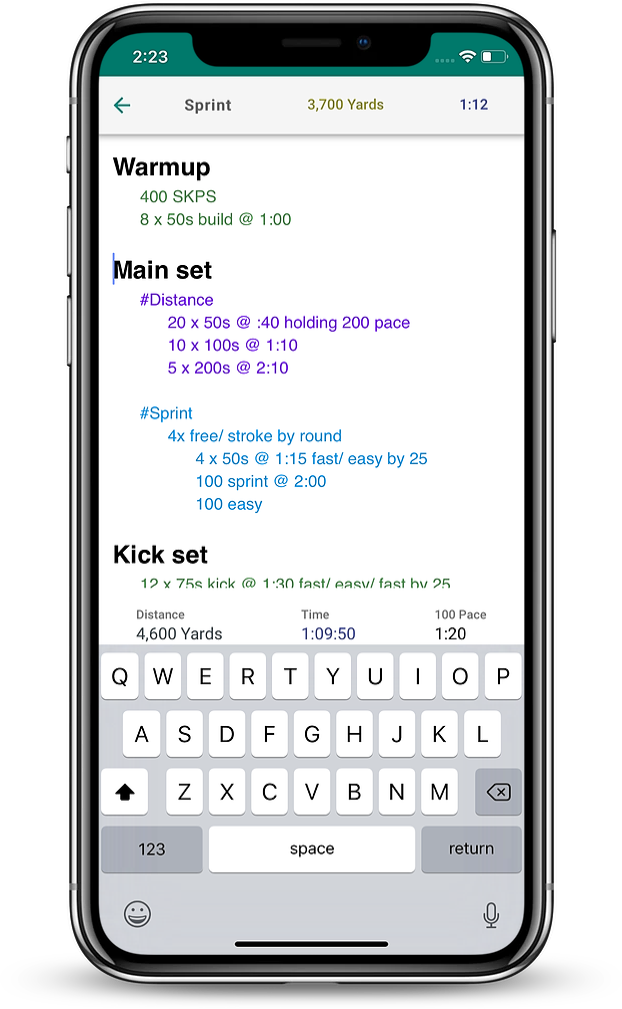 New in Commit: Formatting! - Swimming World