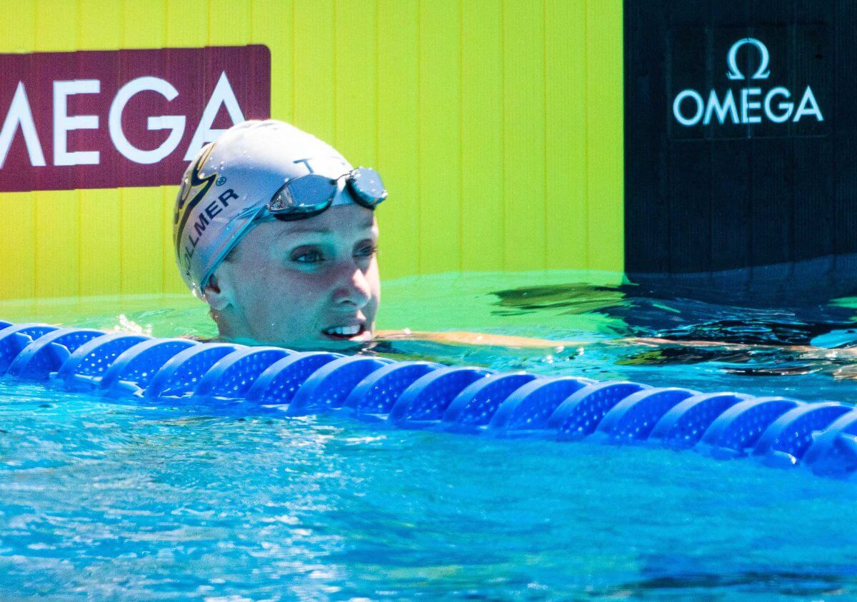 Dana Vollmer Swims For Final Time: 'It Was a Special Moment' (VIDEO)