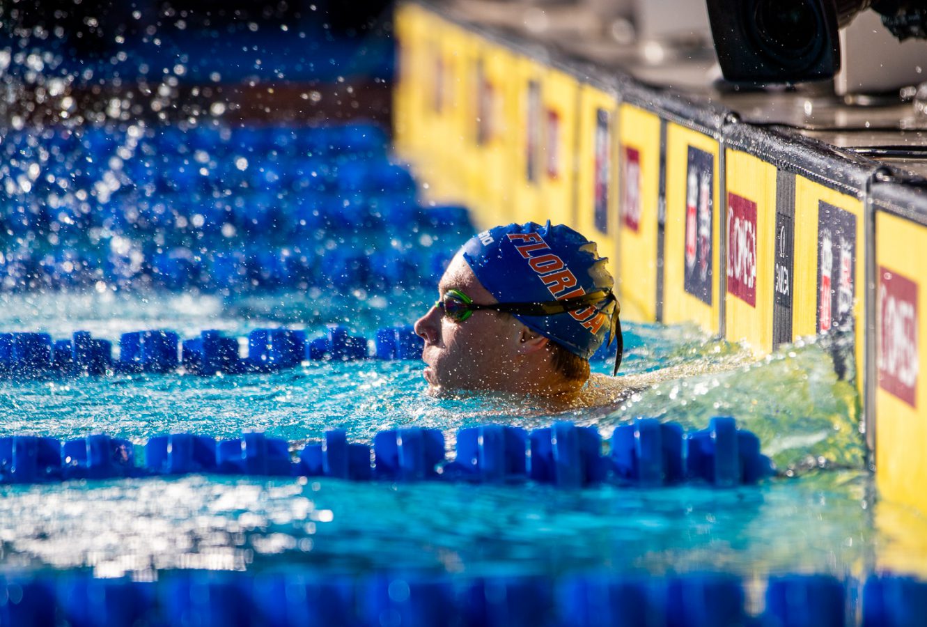 Bobby Finke Swims 8:47 1000 Free as Florida Sweeps Auburn on Senior Day ...