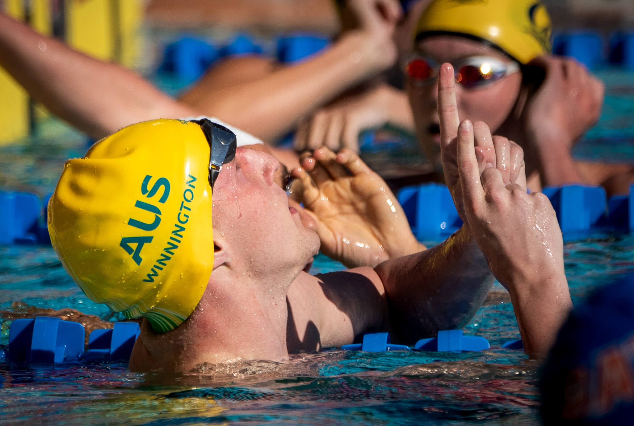 Aussie Elijah Winnington Upsets American Flow in 200 Freestyle