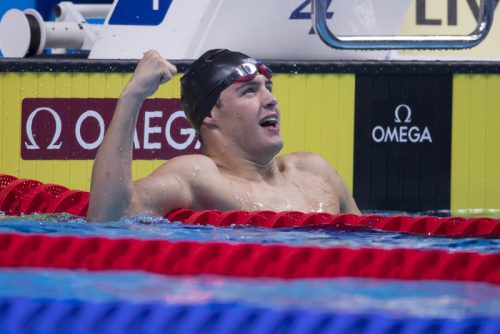 Josh Matheny Scares National Public School Record in 100 Breaststroke