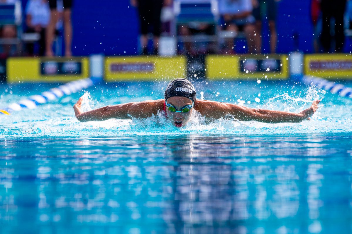 (RACE VIDEO) Torri Huske Lowers National Public High School Record with ...