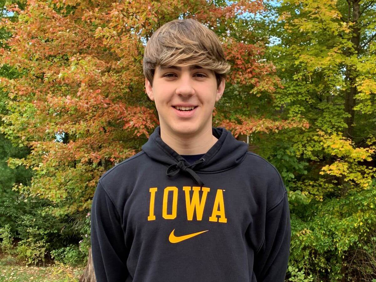 Backstroker Aidan Lohr of Badger Aquatics Club Pledges Verbal to Iowa ...