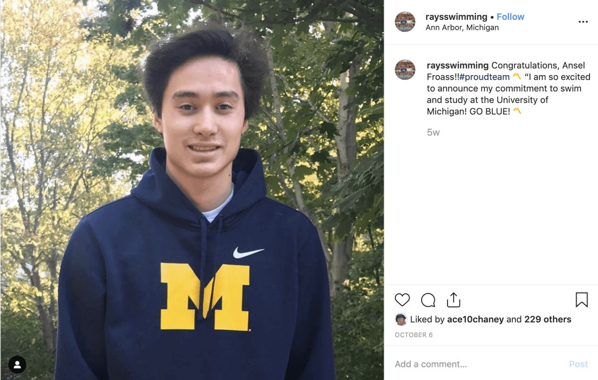 Michigan Earns Commitment from Junior National 200 IM Bronze Medalist ...
