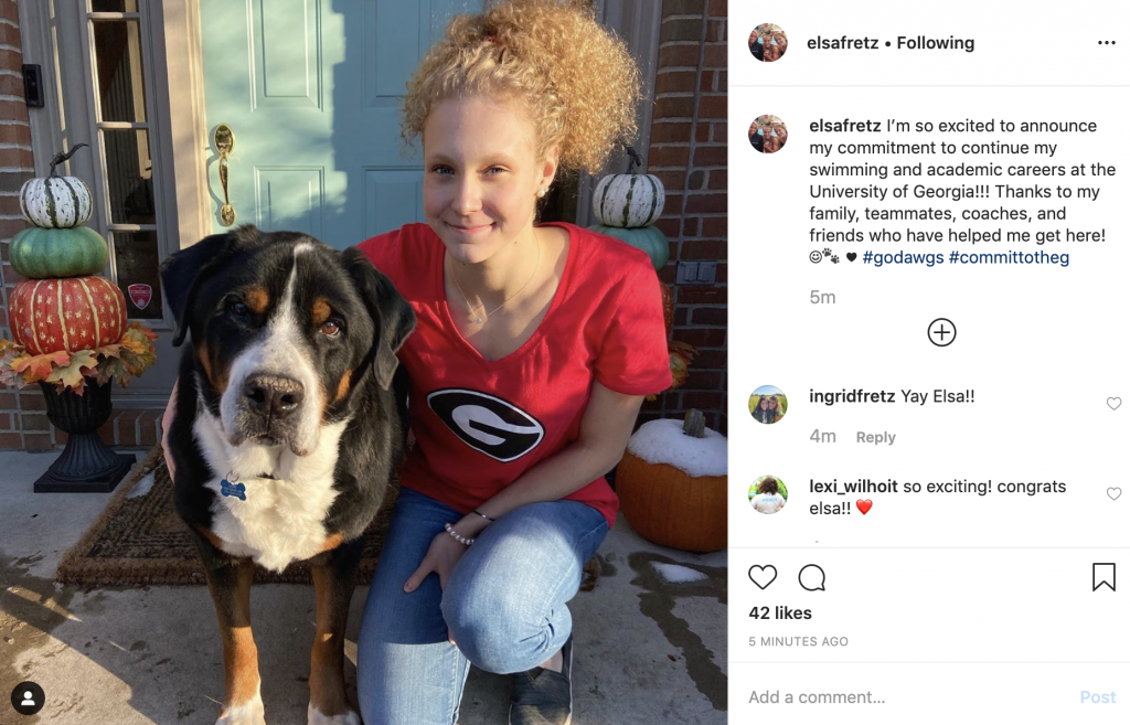 Indiana State Champion Elsa Fretz Verbally Commits to Georgia's Class ...