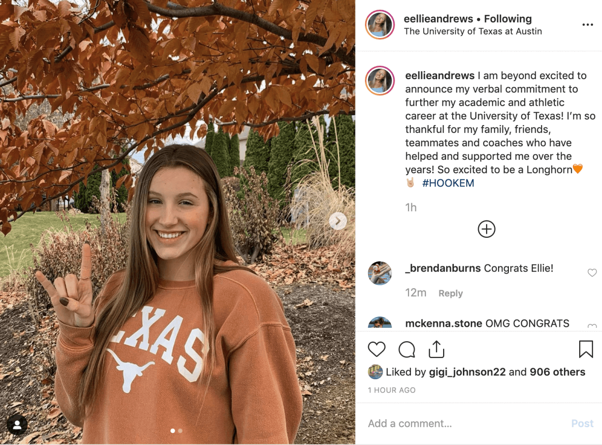 World Juniors Finalist Ellie Andrews Verbally Commits to Texas for 2021 ...