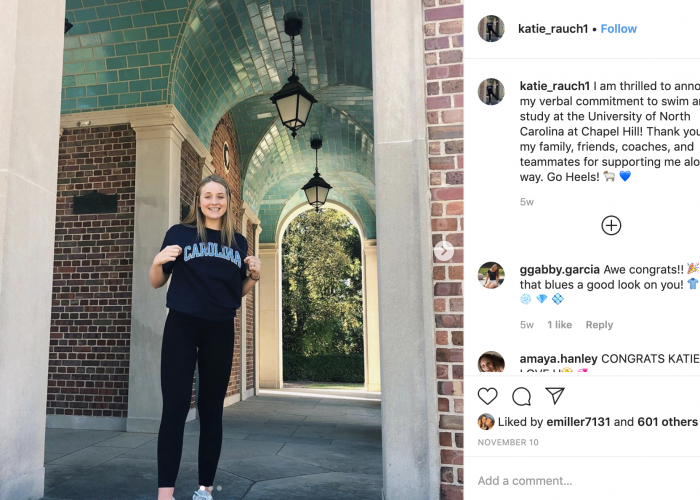 Juniors Finalist Katie Rauch Verbals to UNC Tar Heels, Will Join ...