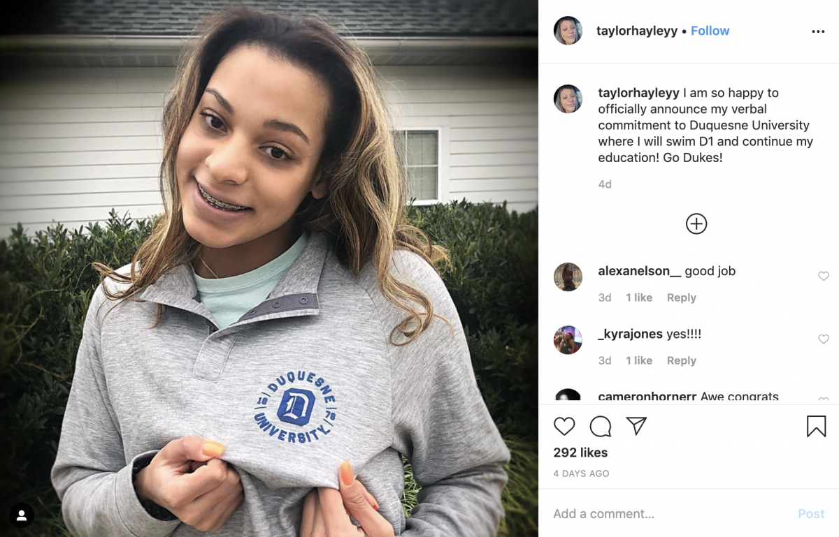 Duquesne Scores Pair of 2021 Verbal Commitments from Haley Scholer & Hayley Taylor - Swimming World