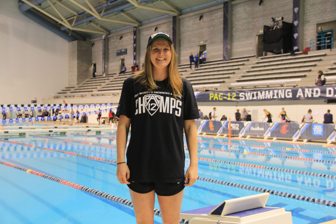 Erin Voss Leads Stanford's Four-Peat at Pac-12 Championships