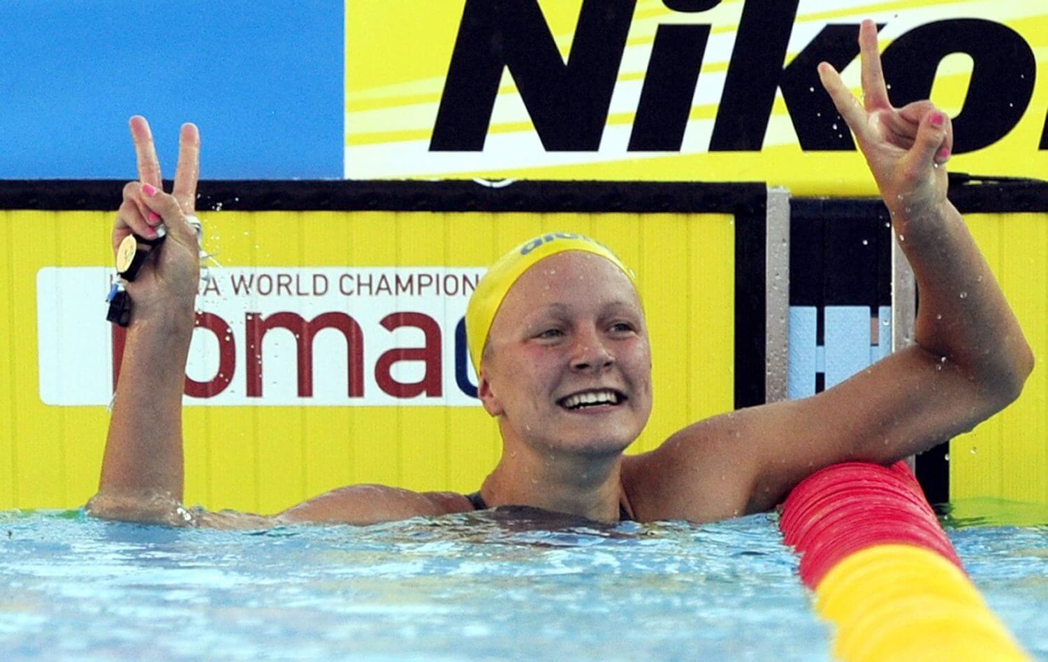 Sarah Sjostrom Throwback Thursday: When A 15-Yr-Old Set World Record