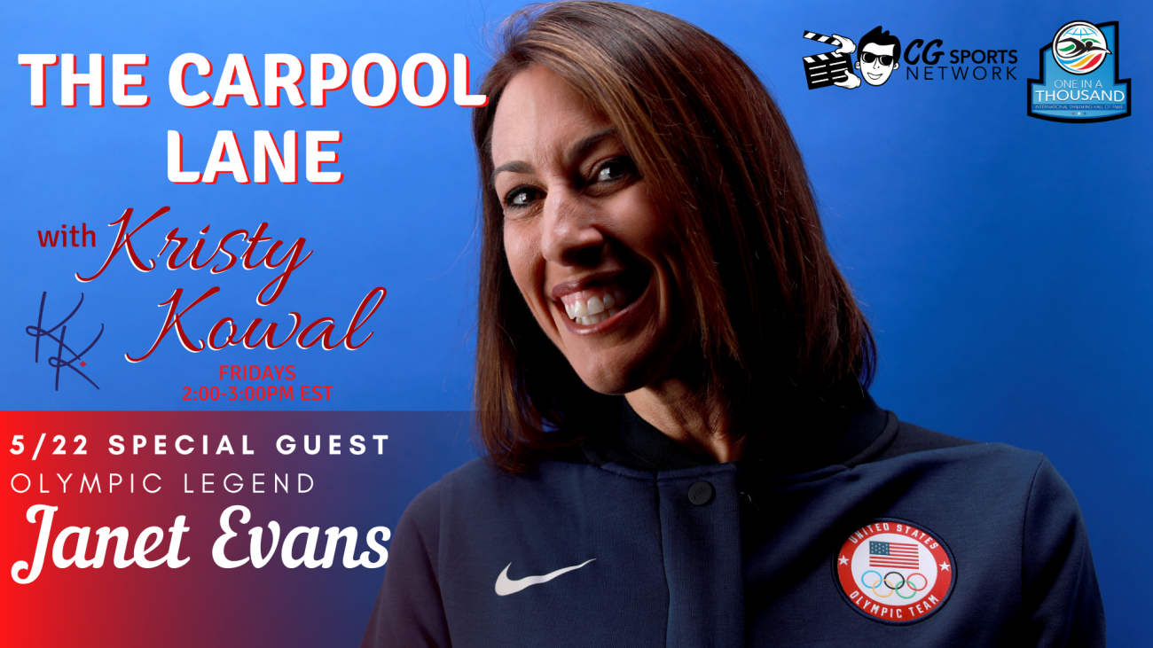 CG Sports Network Weekly Show Lineup: Janet Evans, Lochte or Dressel?
