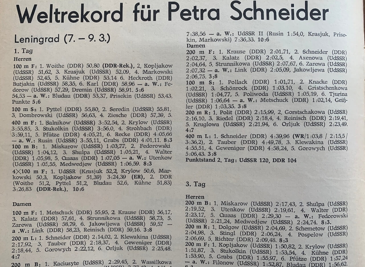 Tracy Caulkins & The 40th Anniversary Of A Record Lost In A Career Of ...