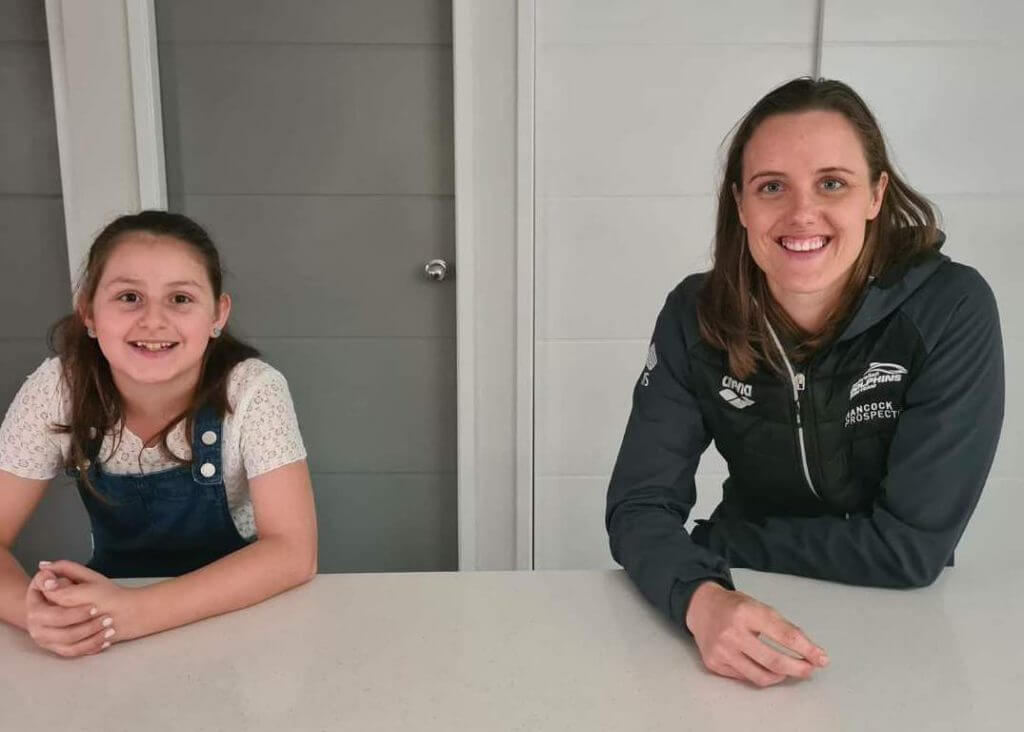 Ellie Cole makes Budding Paralympian’s Dreams Come True