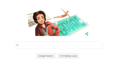 Vicki Draves, International Swimming Hall of Famer, Honored with Google ...