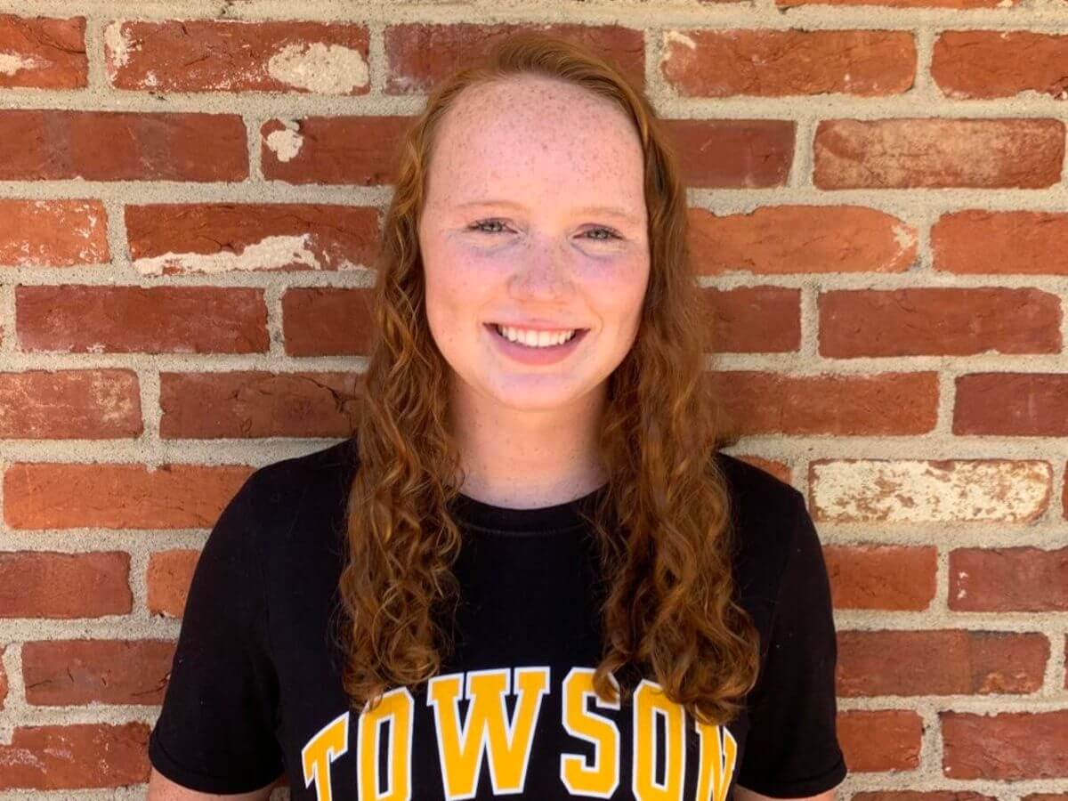 Laura Gaffney of Coast Guard Blue Dolphins Verbals to Towson With CAA A ...