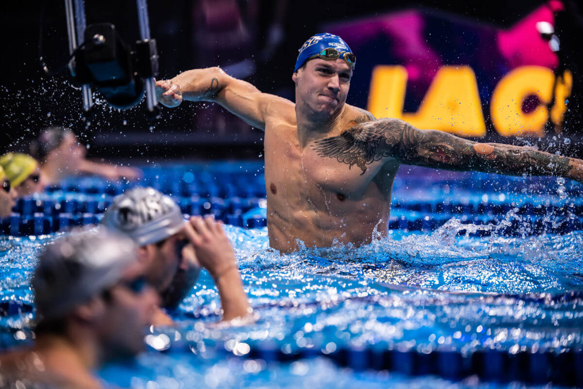Caeleb Dressel Sets World Record in 100 IM Among 3 ARs