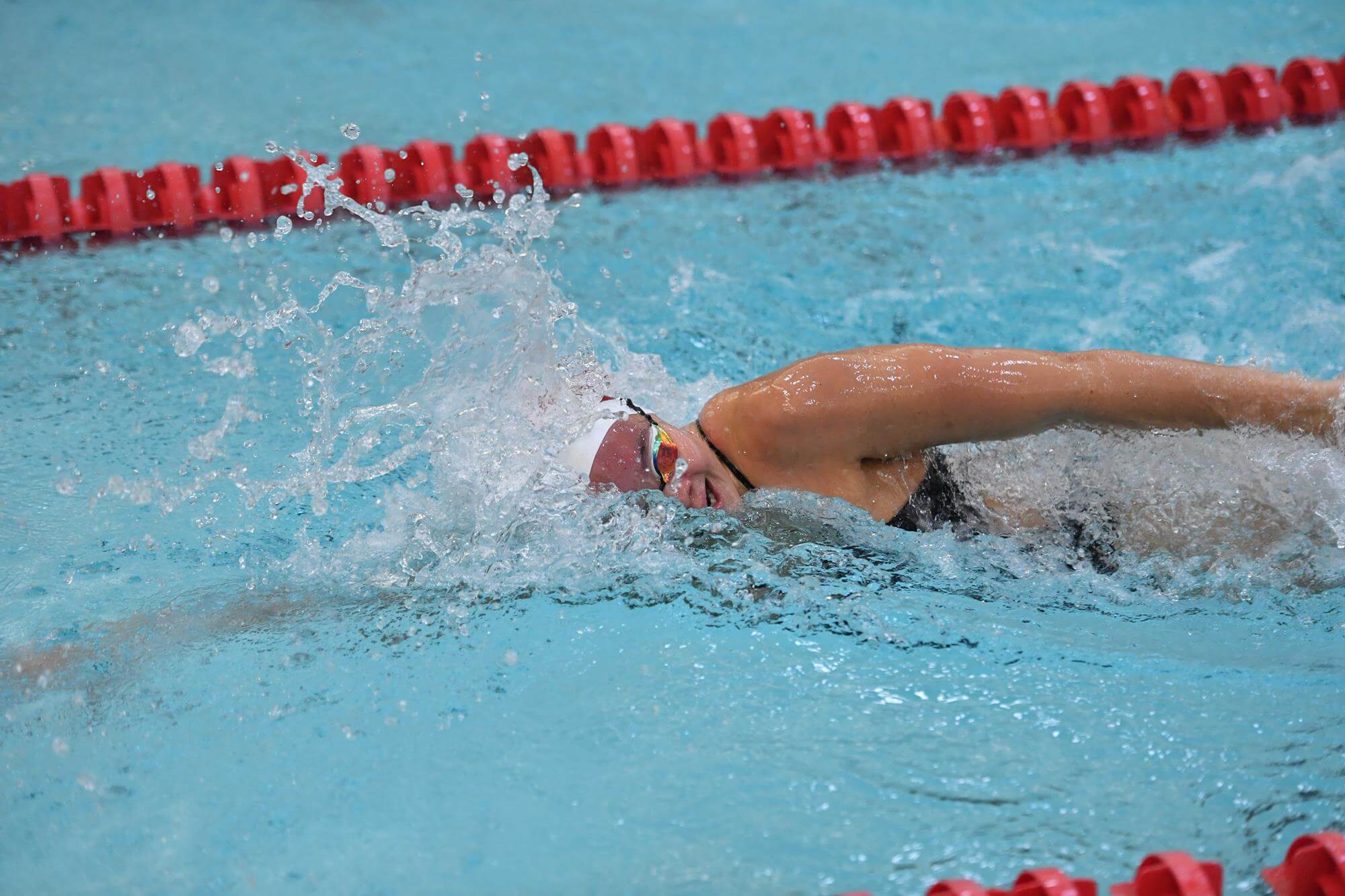 Chloe Larson Re-Sets 50 Free Record as Washington State Downs Idaho