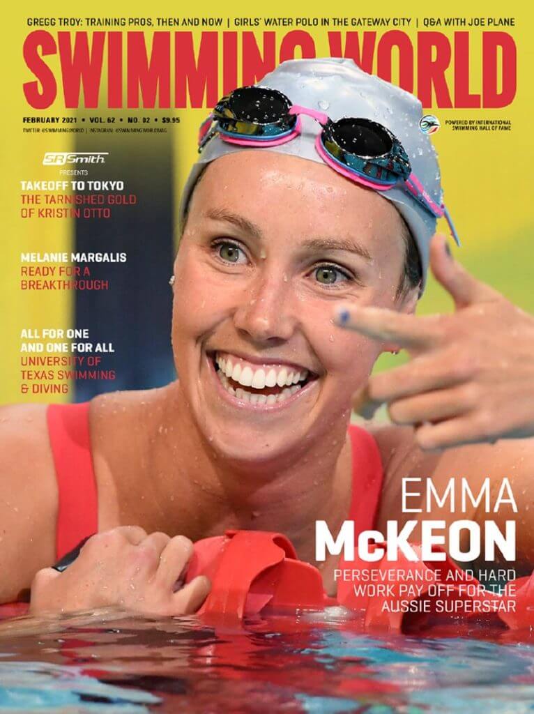 Swimming World February 2021 - Emma McKeon: Perseverance And Hard Work ...