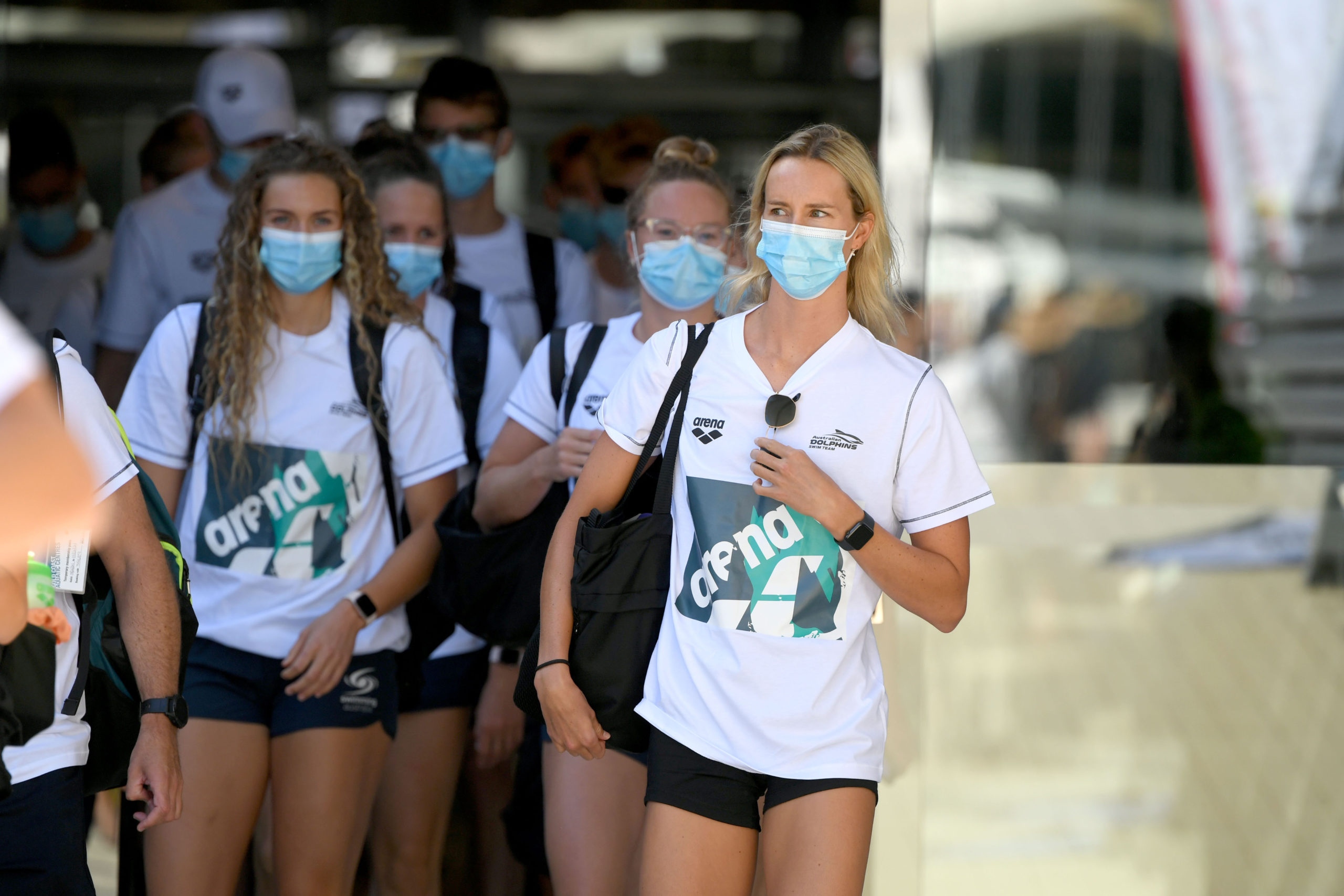 Australian Dolphins Swim Team Pushed Out Of Their Comfort Zone For ...