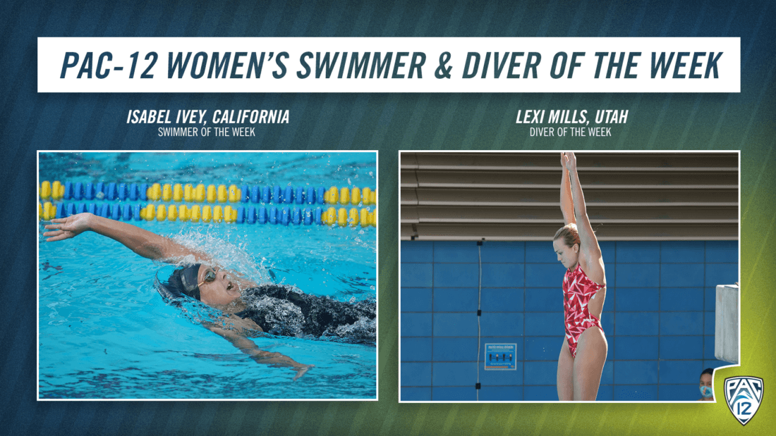Pac-12 Weekly Honors: Isabel Ivey, Cooper DeRyk Lead Honorees