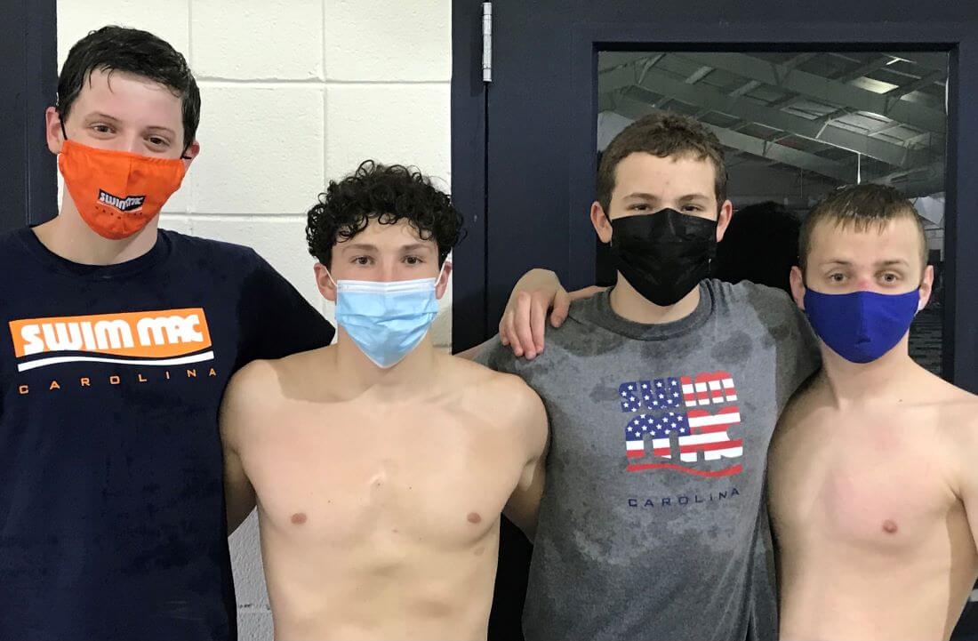 SwimMac Carolina Takes Down 13-14 NAG in 800-Yard Freestyle Relay