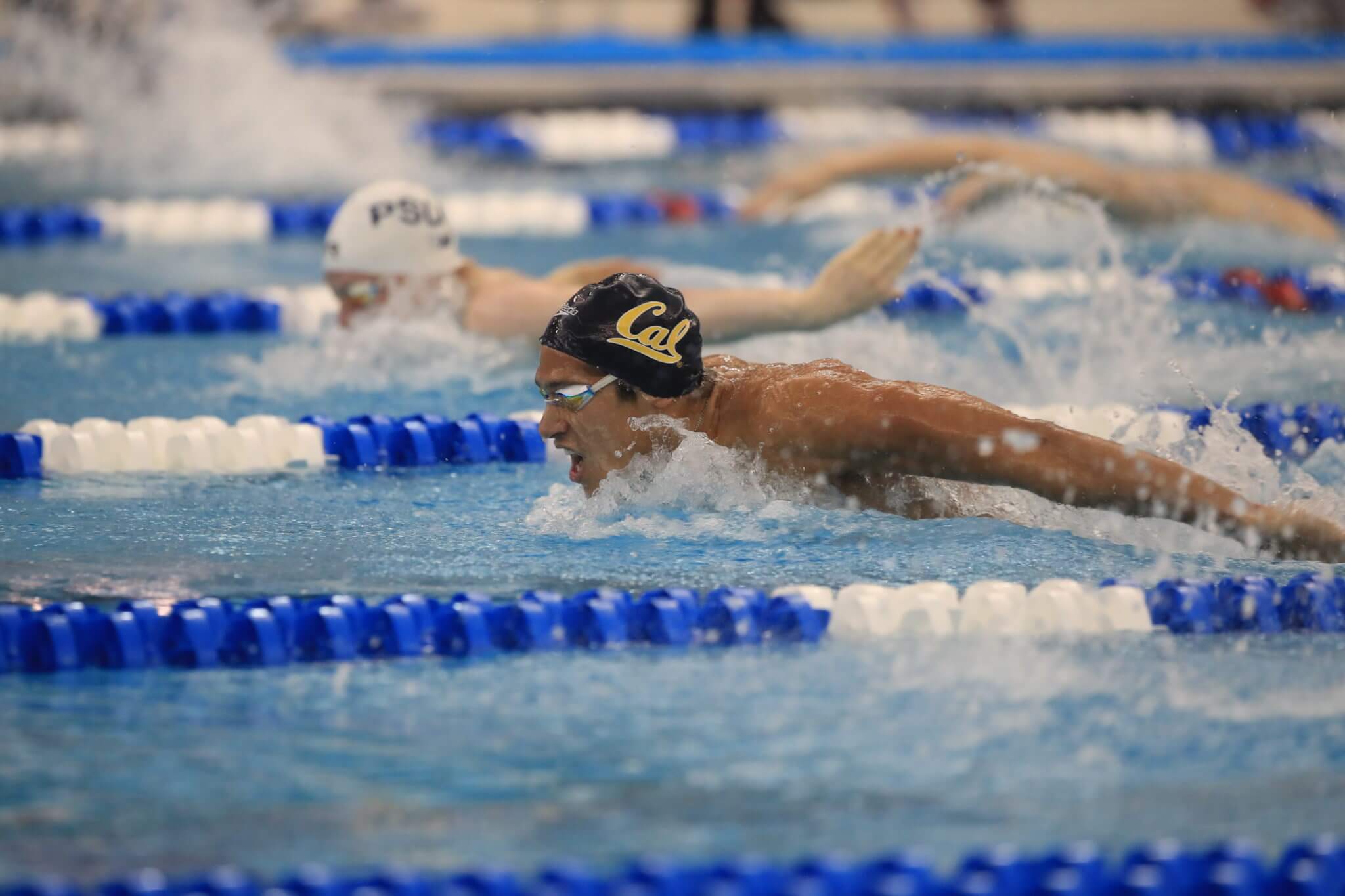 Cal Swimmer Hugo Gonzalez Crowned King of the Pool to Open Season