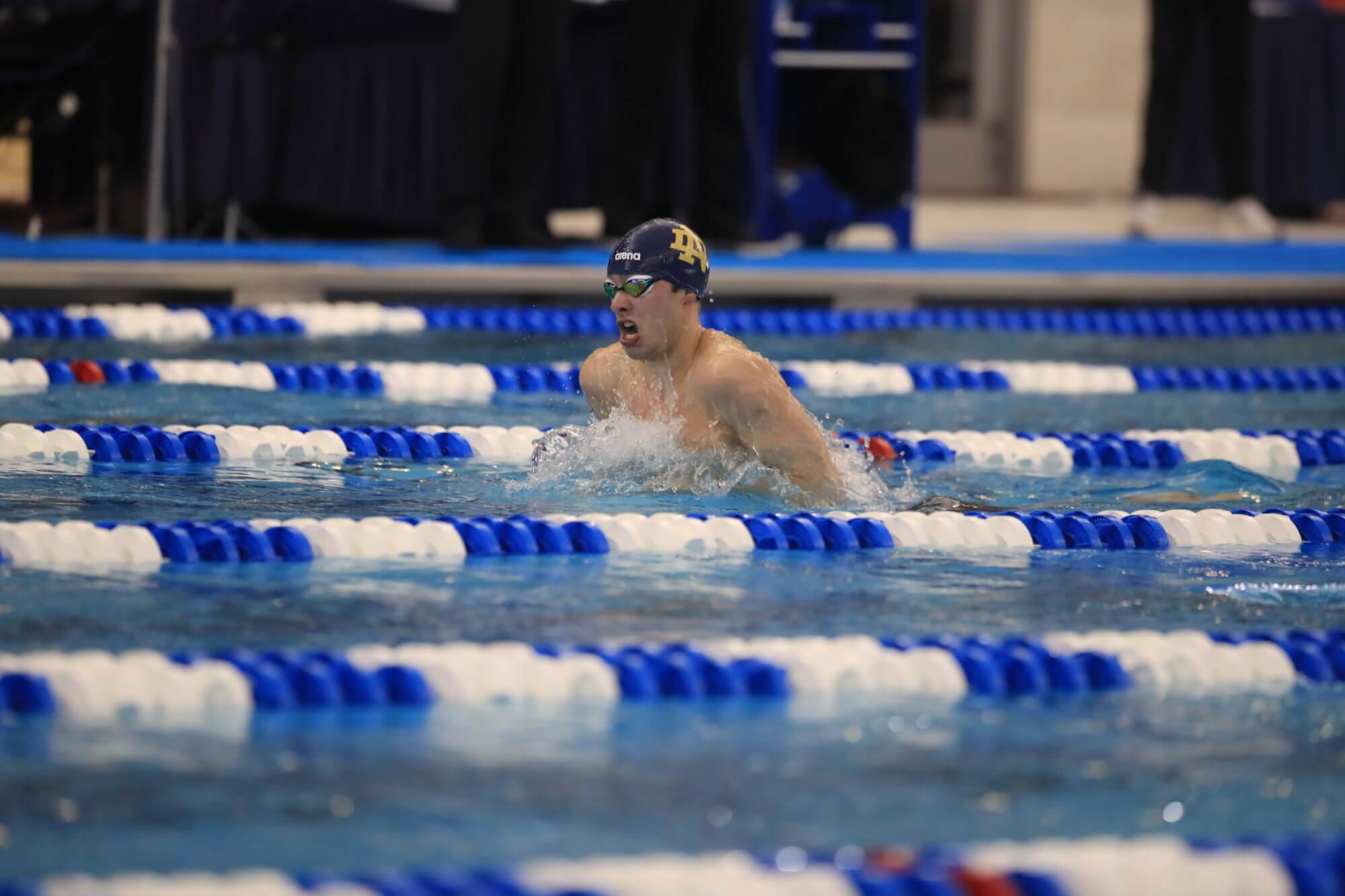 Josh Bottelberghe, Coleen Gillilan Pace Notre Dame Sweep of Purdue