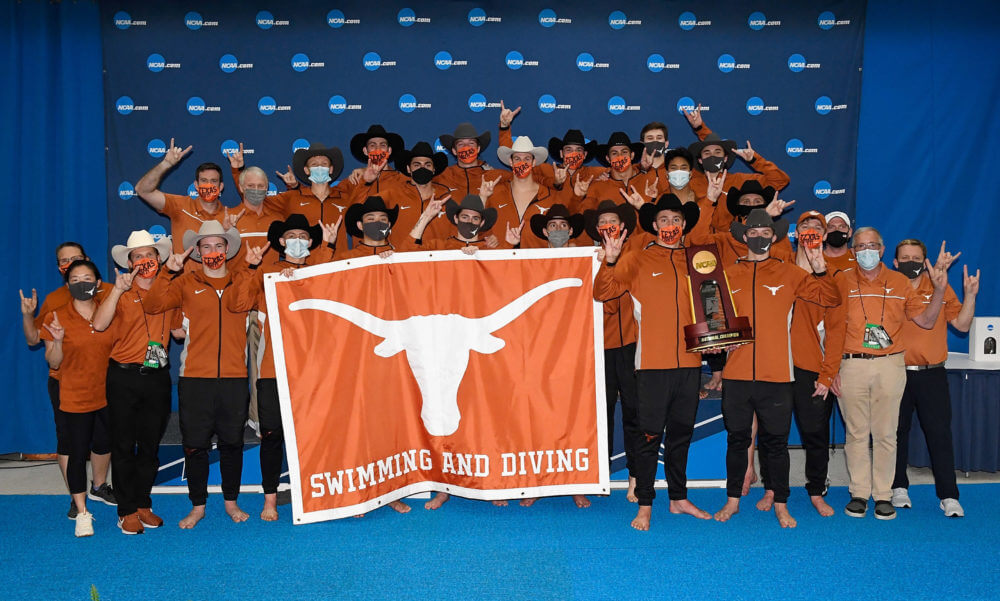 Texas Longhorns Solidify 15th NCAA Men's Swimming & Diving Title