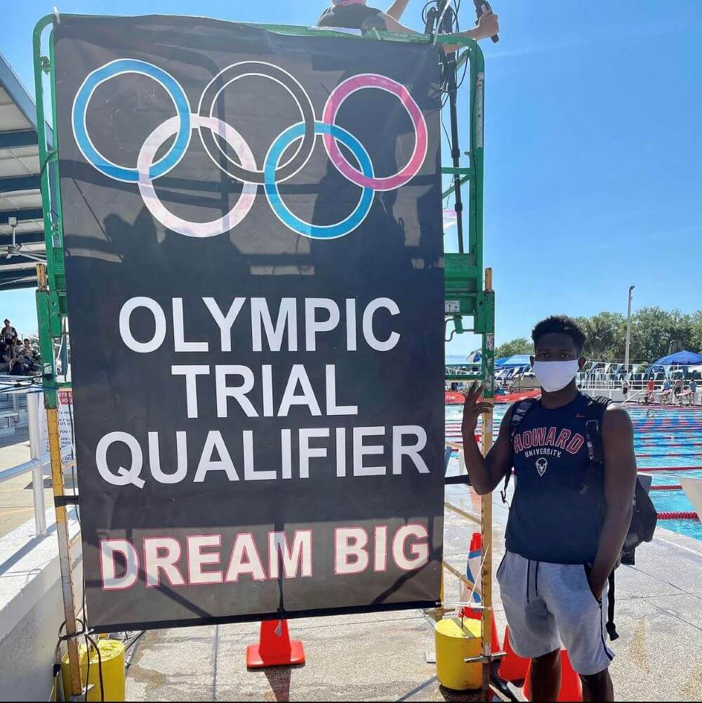 Miles Simon is Breaking Boundaries As A Howard University Swimmer