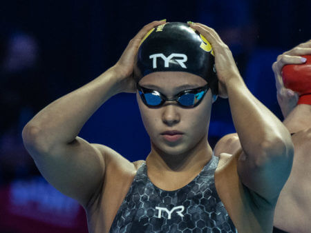 Bella Sims Crushes 500 Free Junior Nationals Meet Record