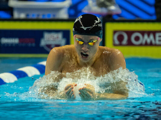 Carson Foster Swims 4:08.46 400 IM at Austin Sectionals