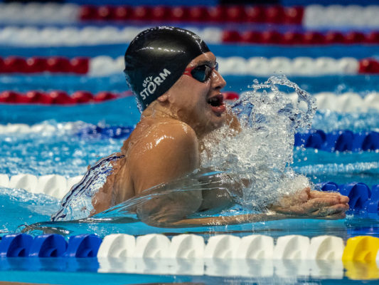 Matt Fallon Turns On After Burners to Snag Top Seed in 200 Breast Semis