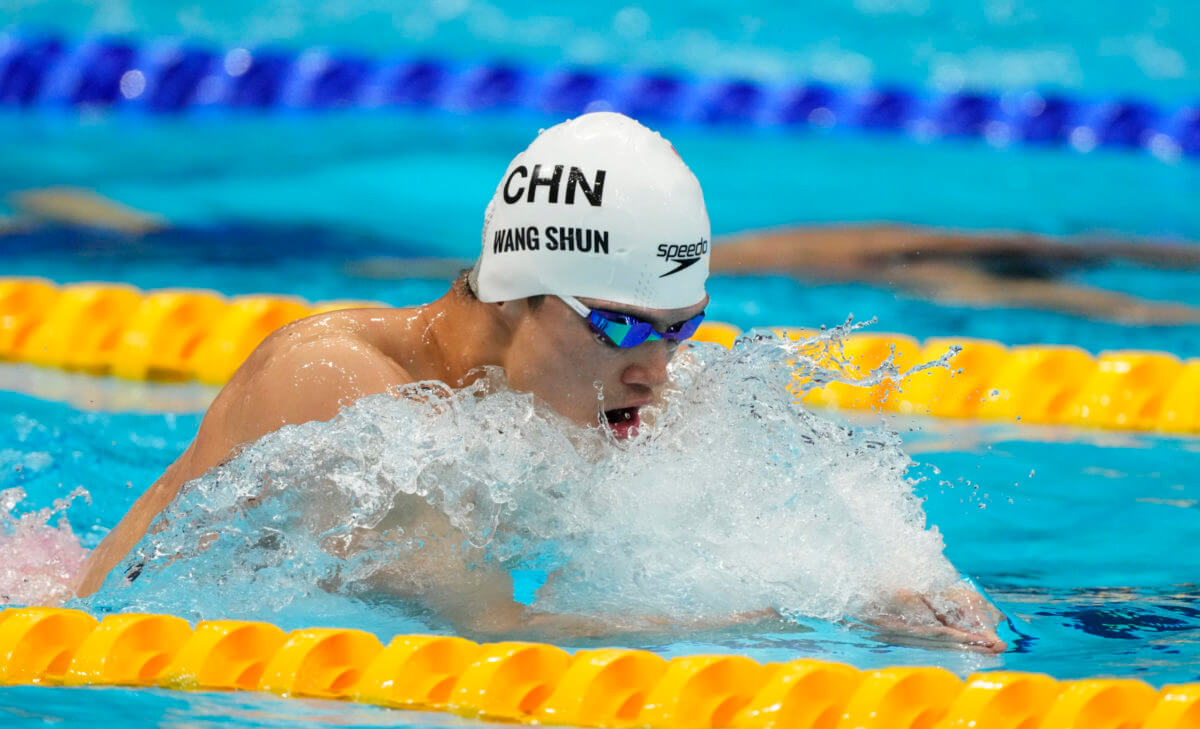 Wang Shun Snares 200 IM Crown at Chinese National Games